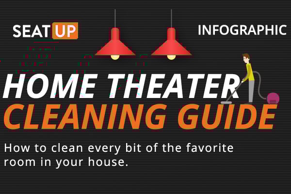How To Clean Your Favorite Room - Home Theater Cleaning Guide - SeatUp, LLC