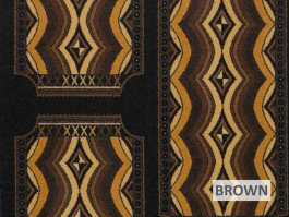 Deco Ticket Movie Theater Carpet - SeatUp.com